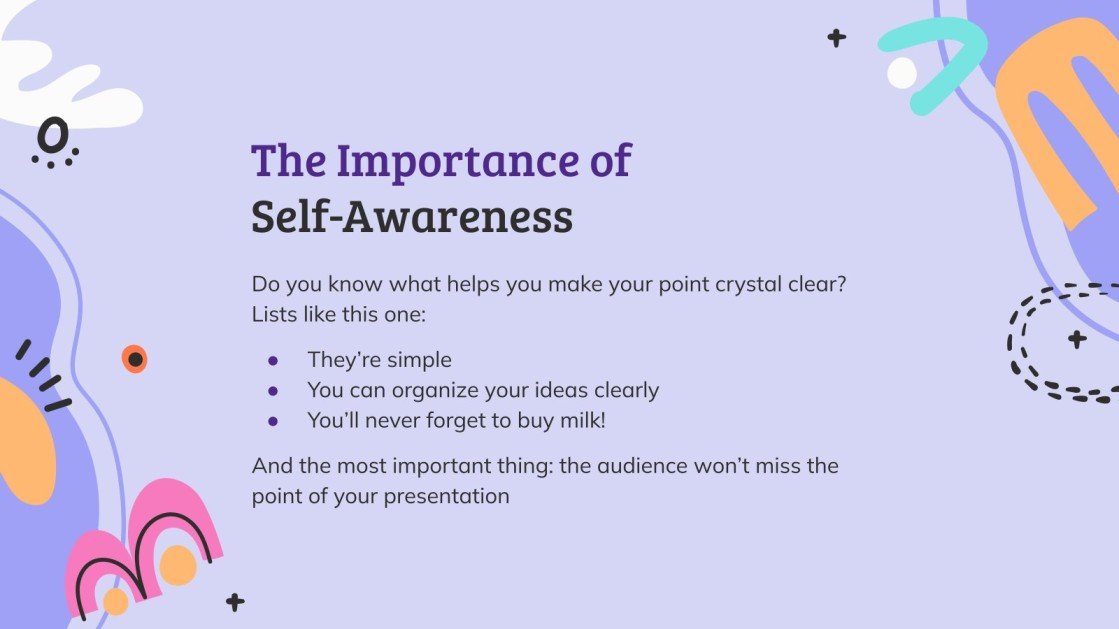 Simple Shapes Style Emotional Intelligence Lesson