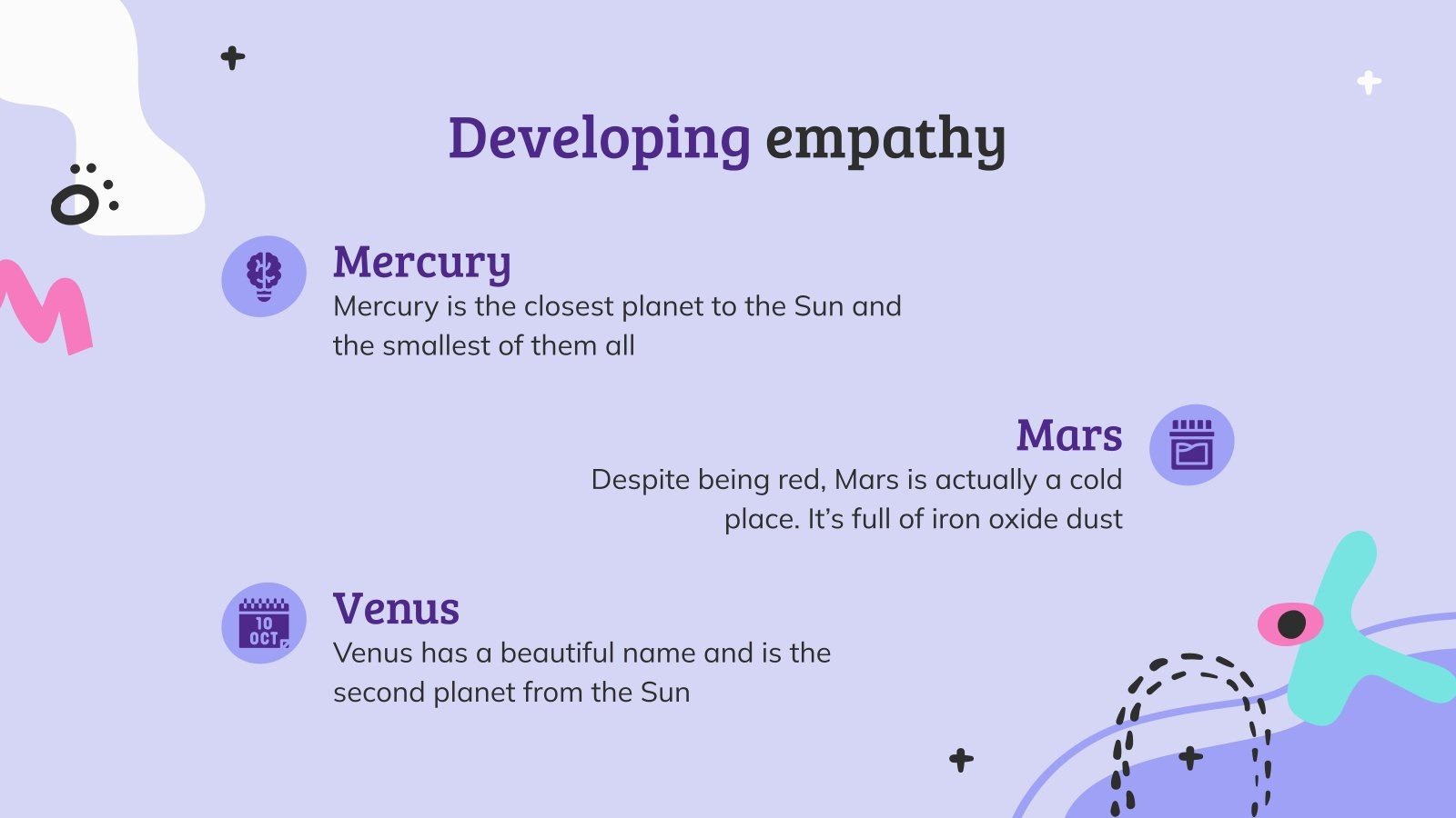 Simple Shapes Style Emotional Intelligence Lesson