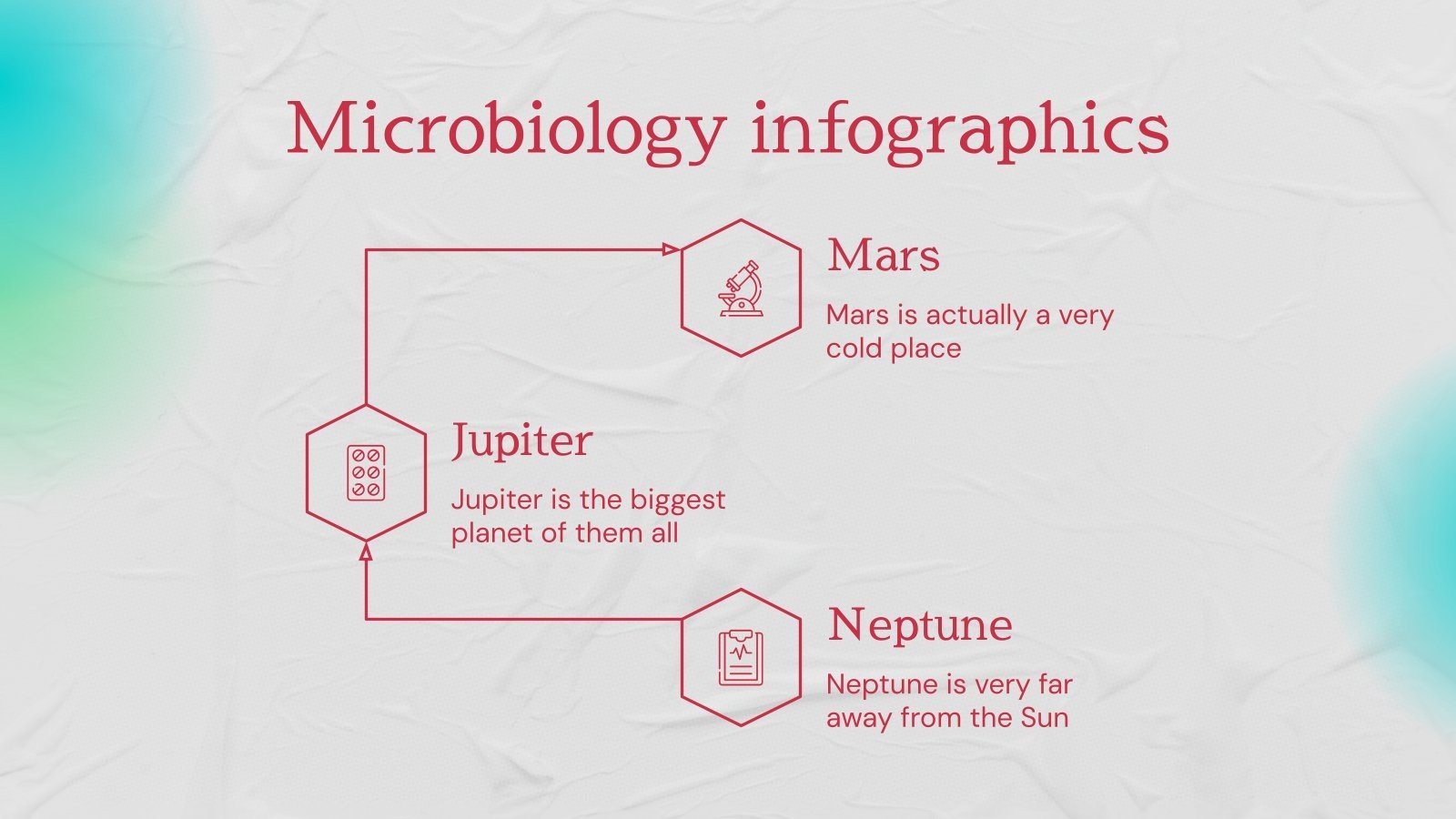 Microbiology Laboratory Center Infographics Template