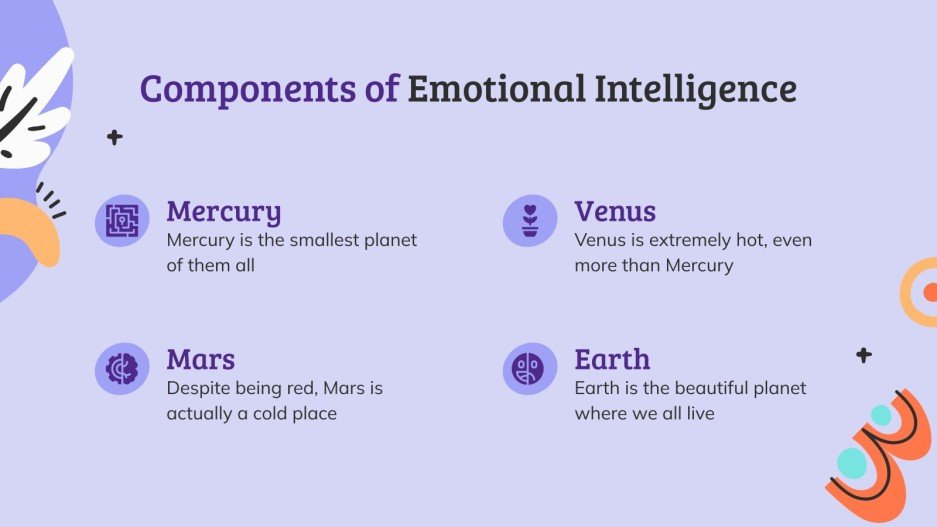 Simple Shapes Style Emotional Intelligence Lesson