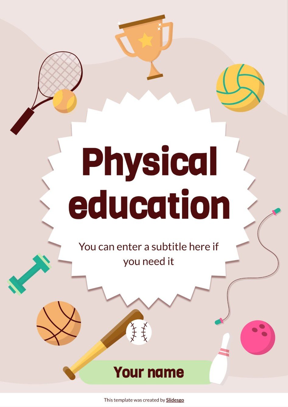 Cover Pages for Your Subjects Presentation