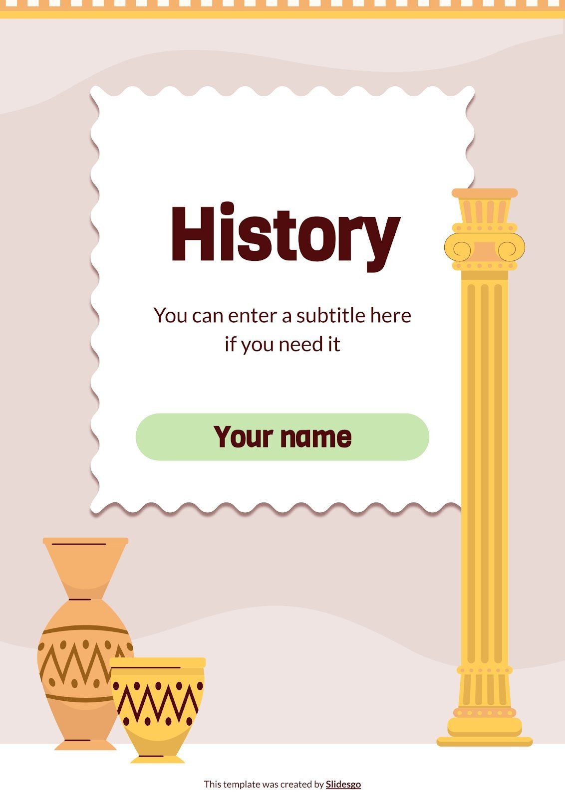 Cover Pages for Your Subjects Presentation