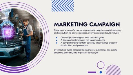 Automotive Industry Marketing Campaign Presentation