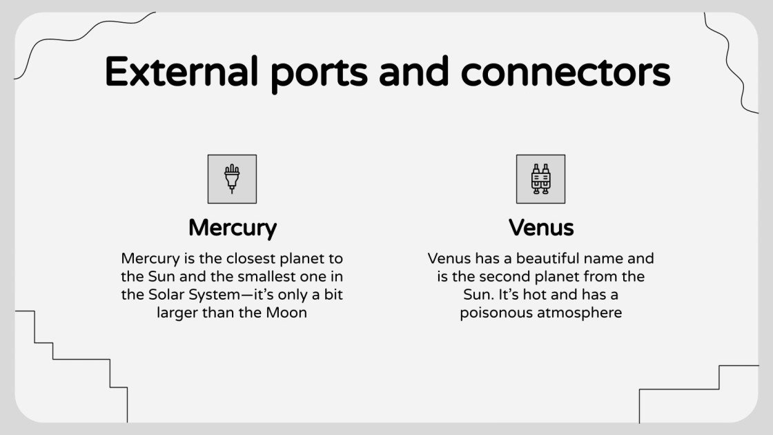 Port, Cables and Conectors Presentation