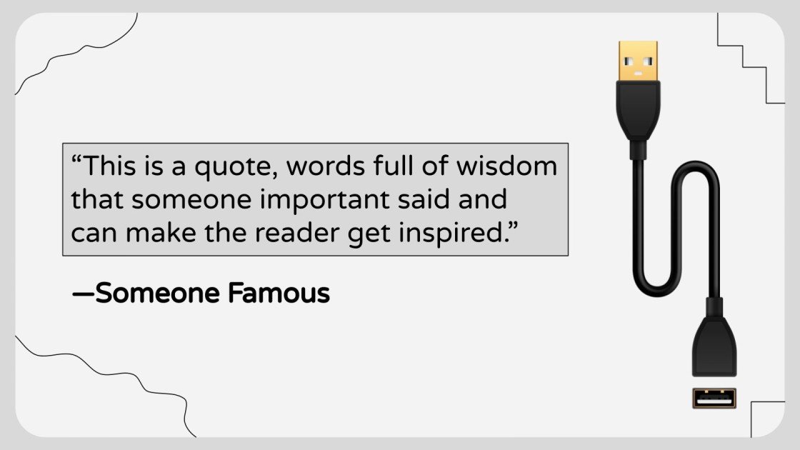 Port, Cables and Conectors Presentation