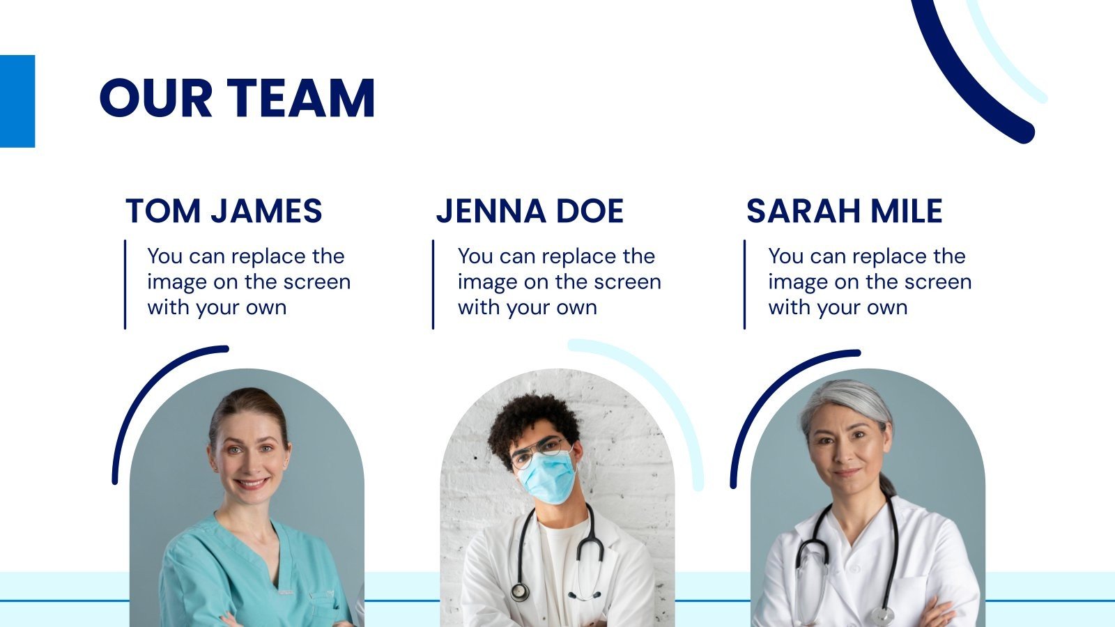 Private Medical Center Pitch Deck Presentation