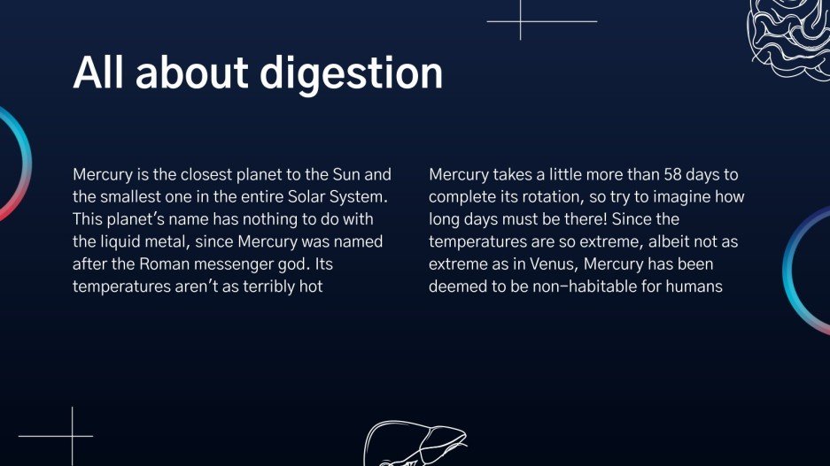 All About Digestion Lesson for Middle School Presentation