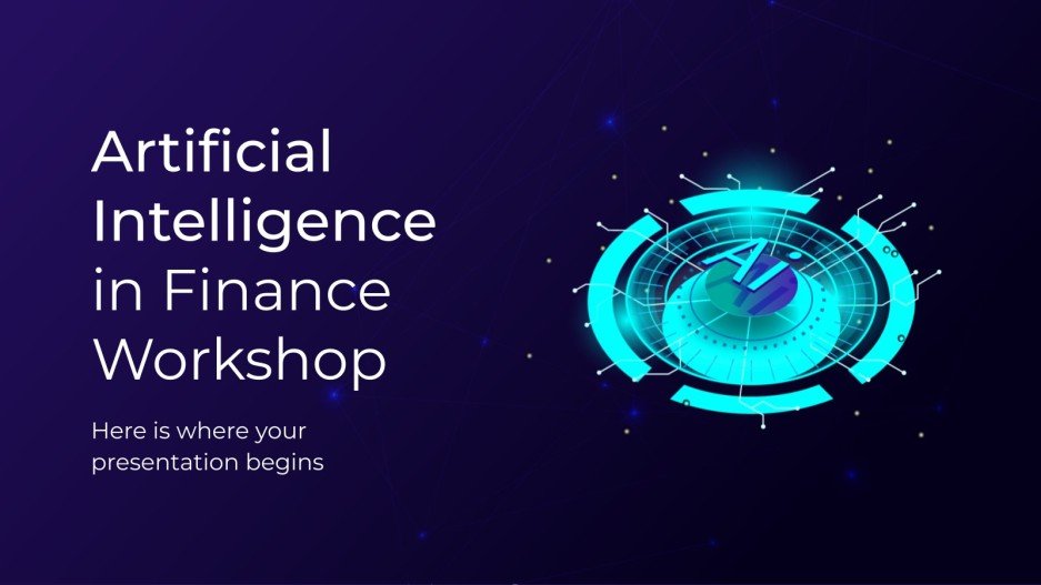 Artificial Intelligence in Finance Workshop Presentation
