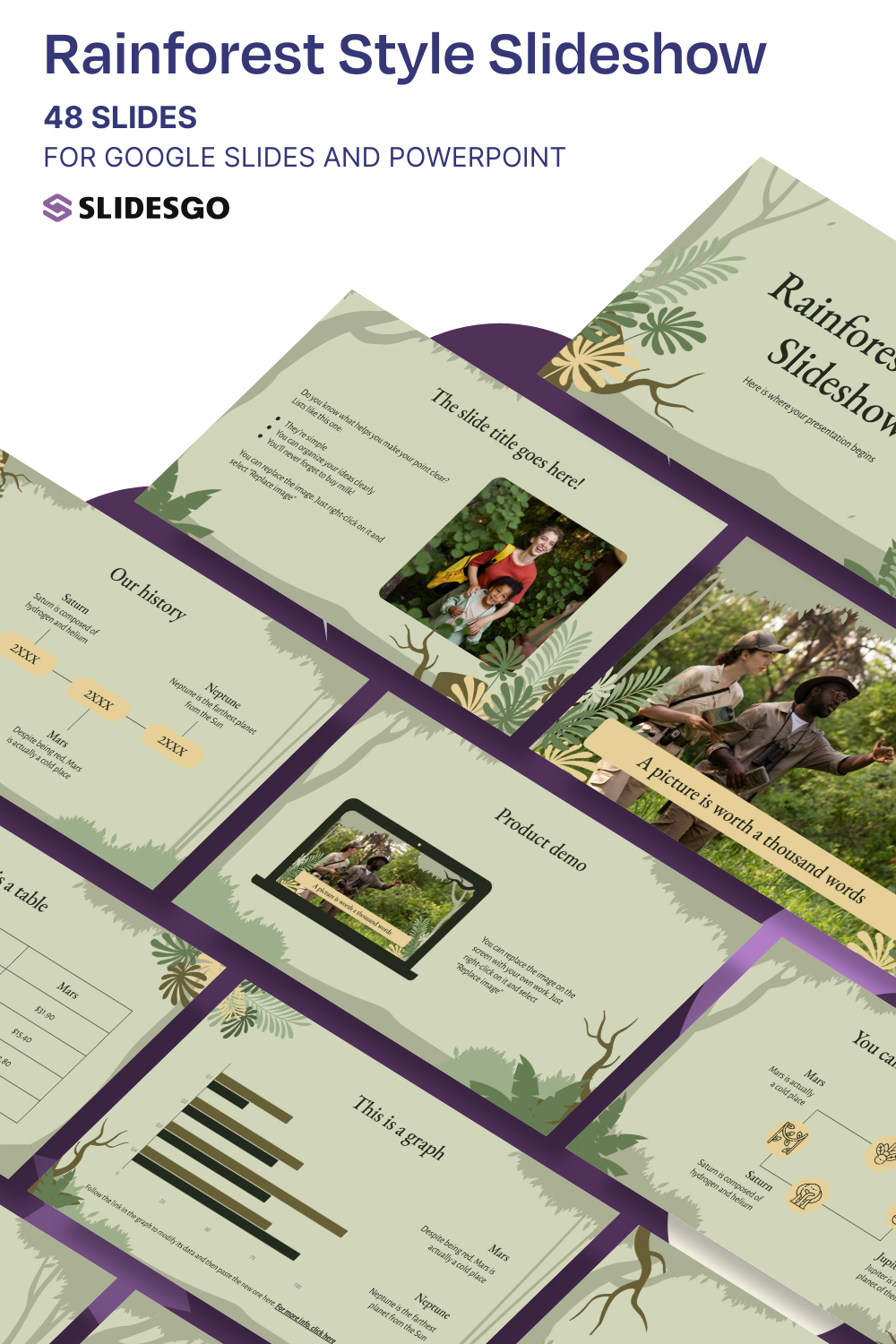 Rainforest Style Slideshow Presentation