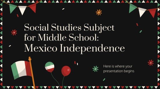 Social Studies for Middle School: Mexico Independence