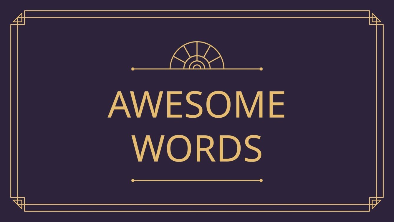 Art Deco Minitheme Presentation