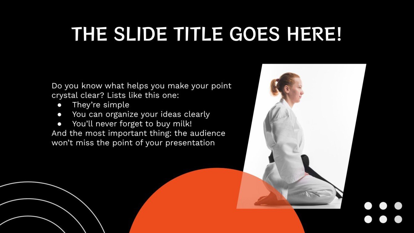 Martial Arts: Karate Presentation