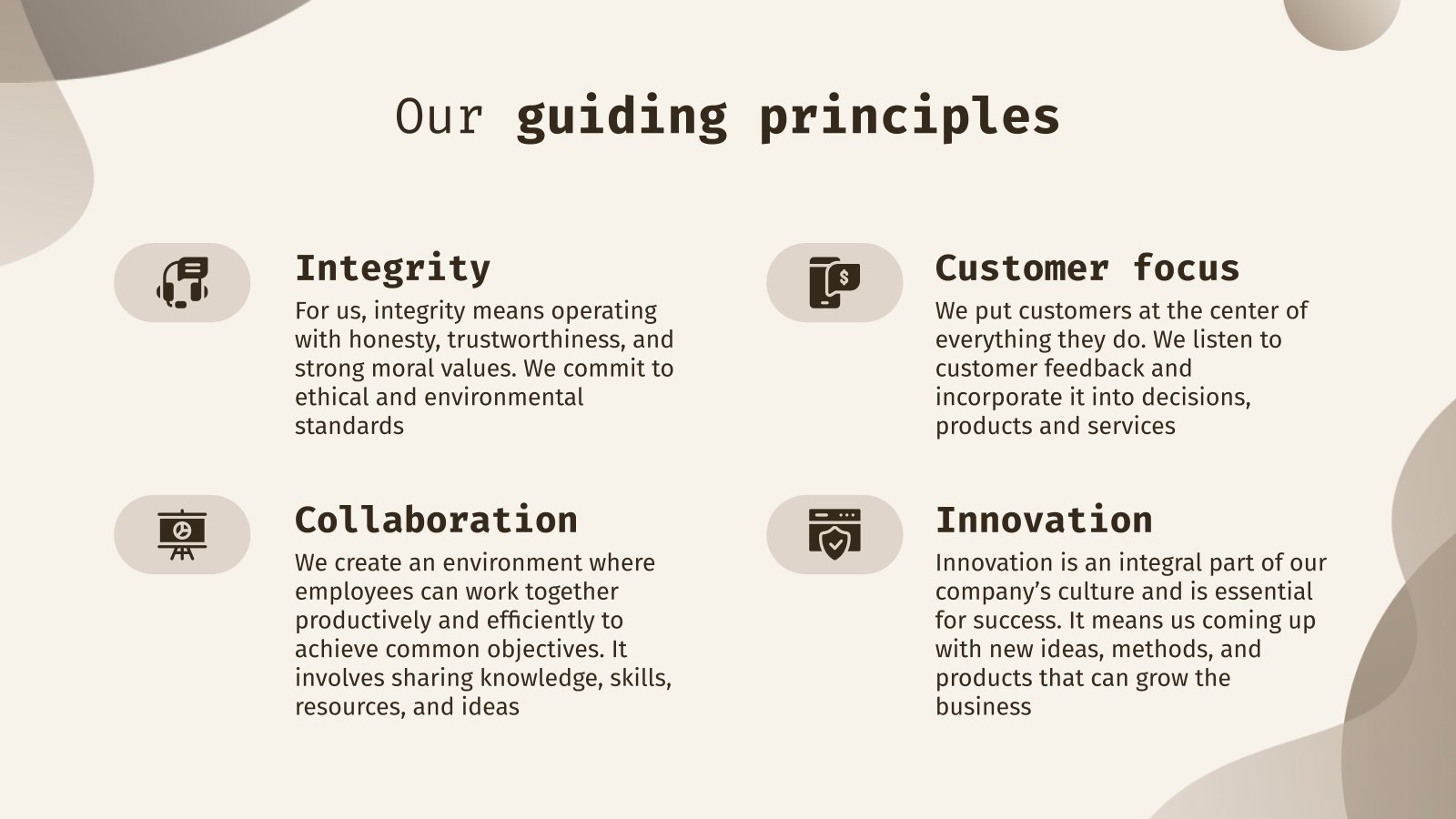 Design Inspiration Marketing Plan Presentation