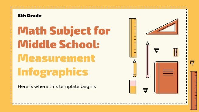 Math Subject for Middle School - 8th Grade: Measurement