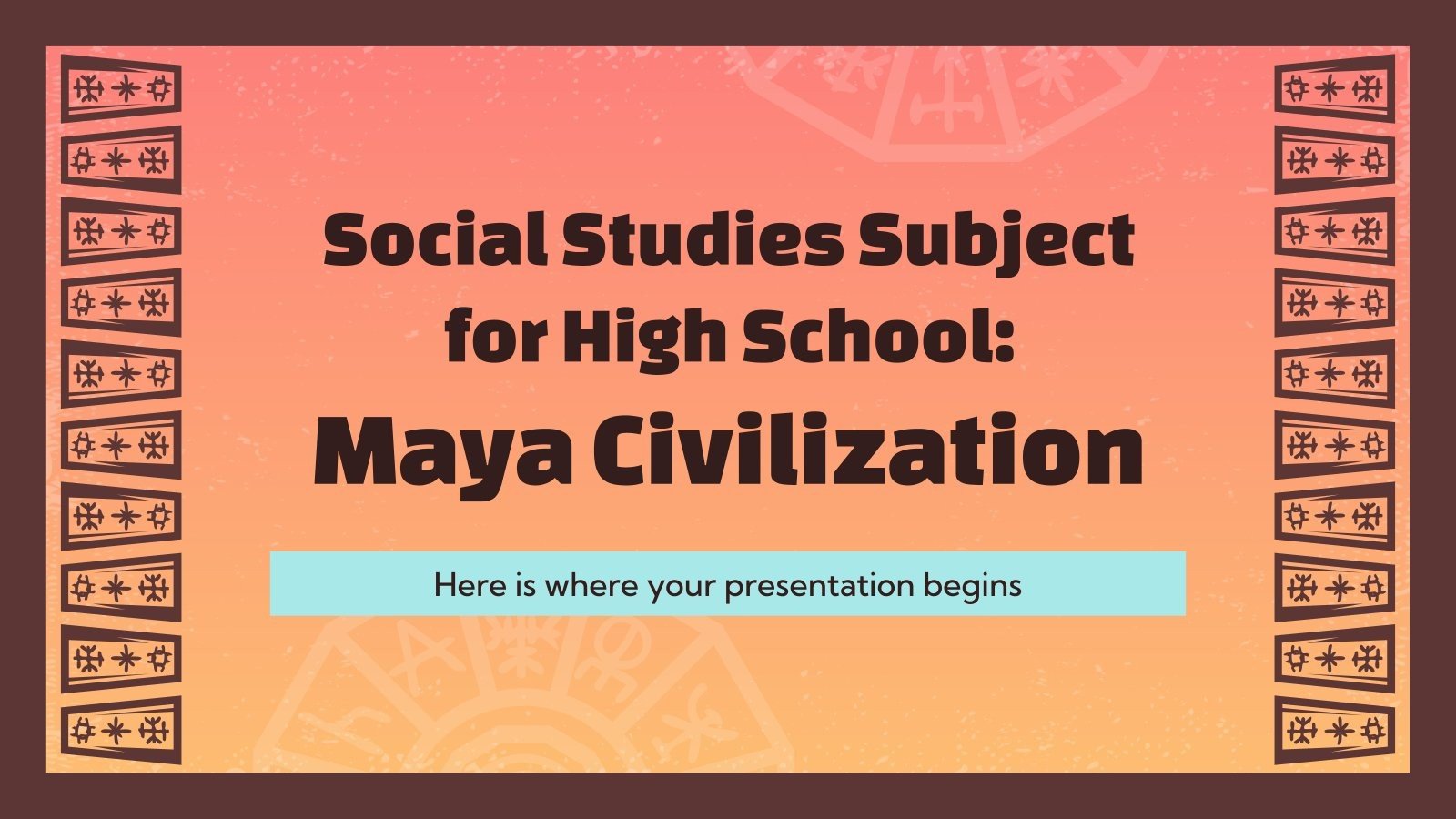 Free High School Google Slides and PowerPoint templates
