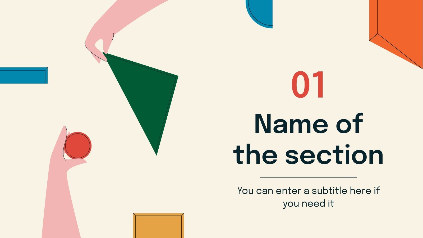 Building Blocks Theme for Education Presentation