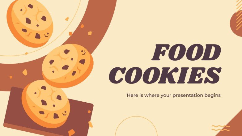 Food Cookies Presentation