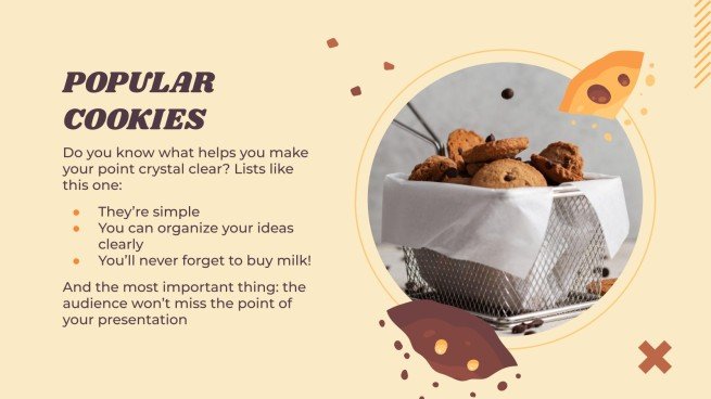 Food Cookies Presentation