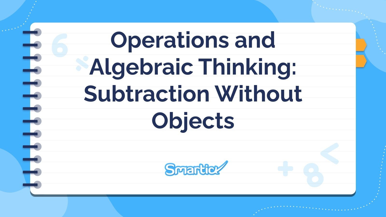 Subtraction without Objects Presentation