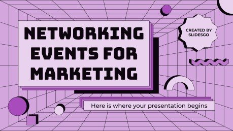 Networking-Events für Marketing Präsentation