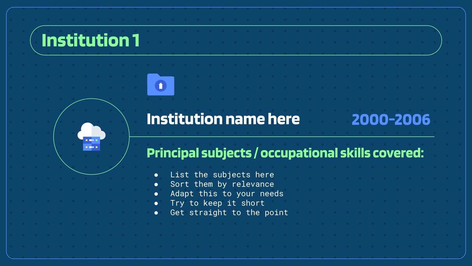Information Technology Service Solutions Provider CV