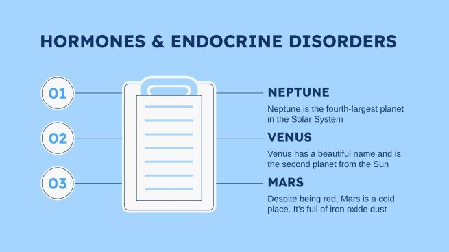 Hormones & Endocrine Disorders Infographics Presentation