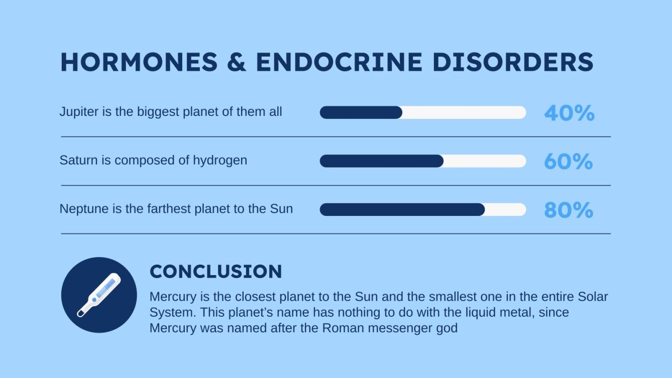 Hormones & Endocrine Disorders Infographics Presentation