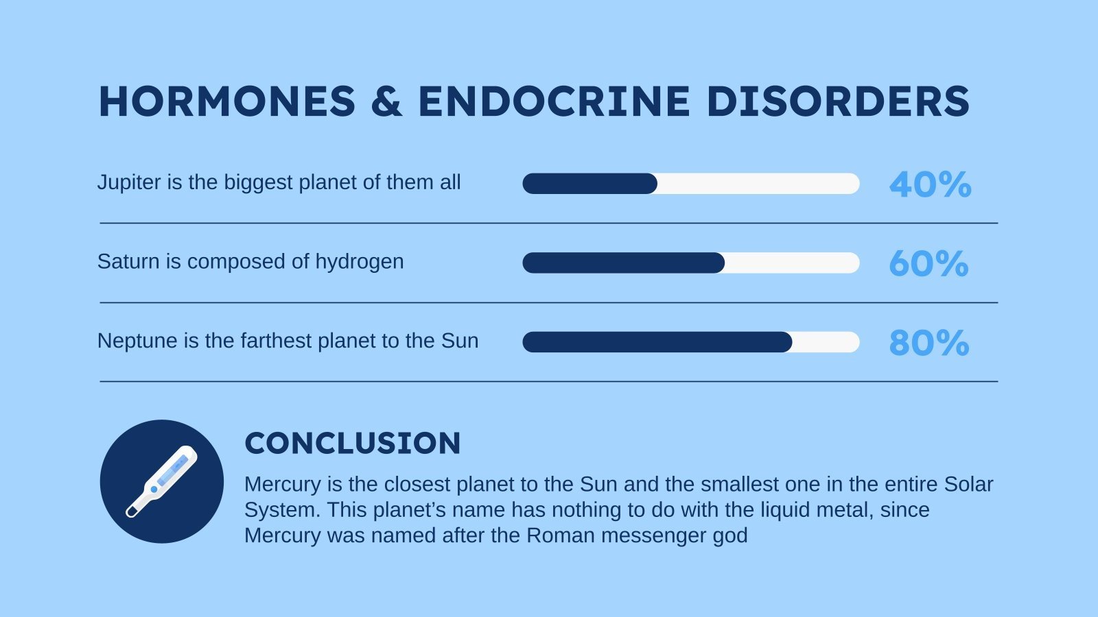 Hormones & Endocrine Disorders Infographics Presentation