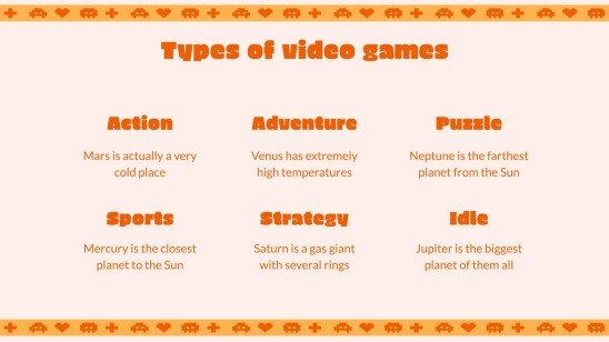 Videogames Lesson! Presentation