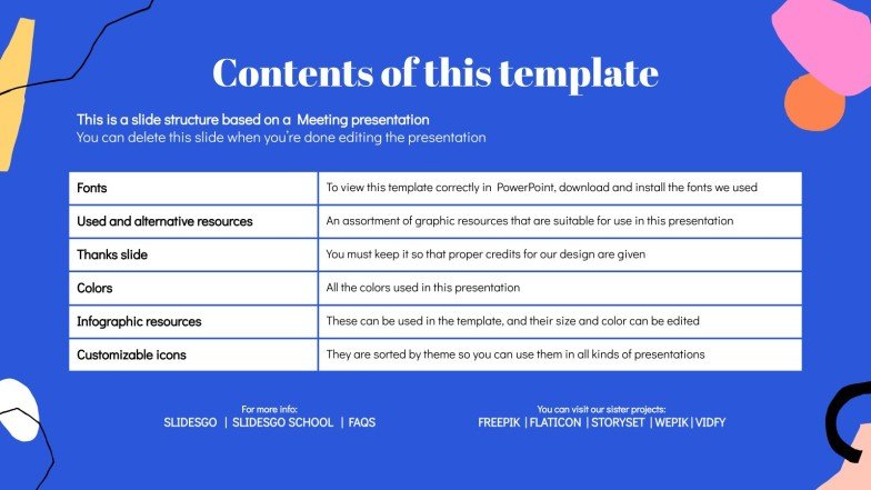Creative Abstract Meeting Presentation