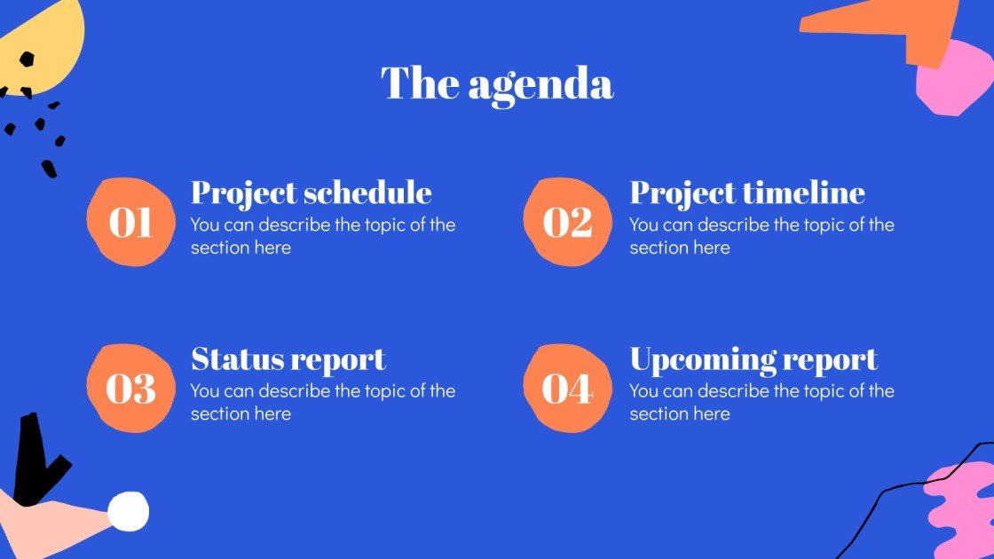 Creative Abstract Meeting Presentation