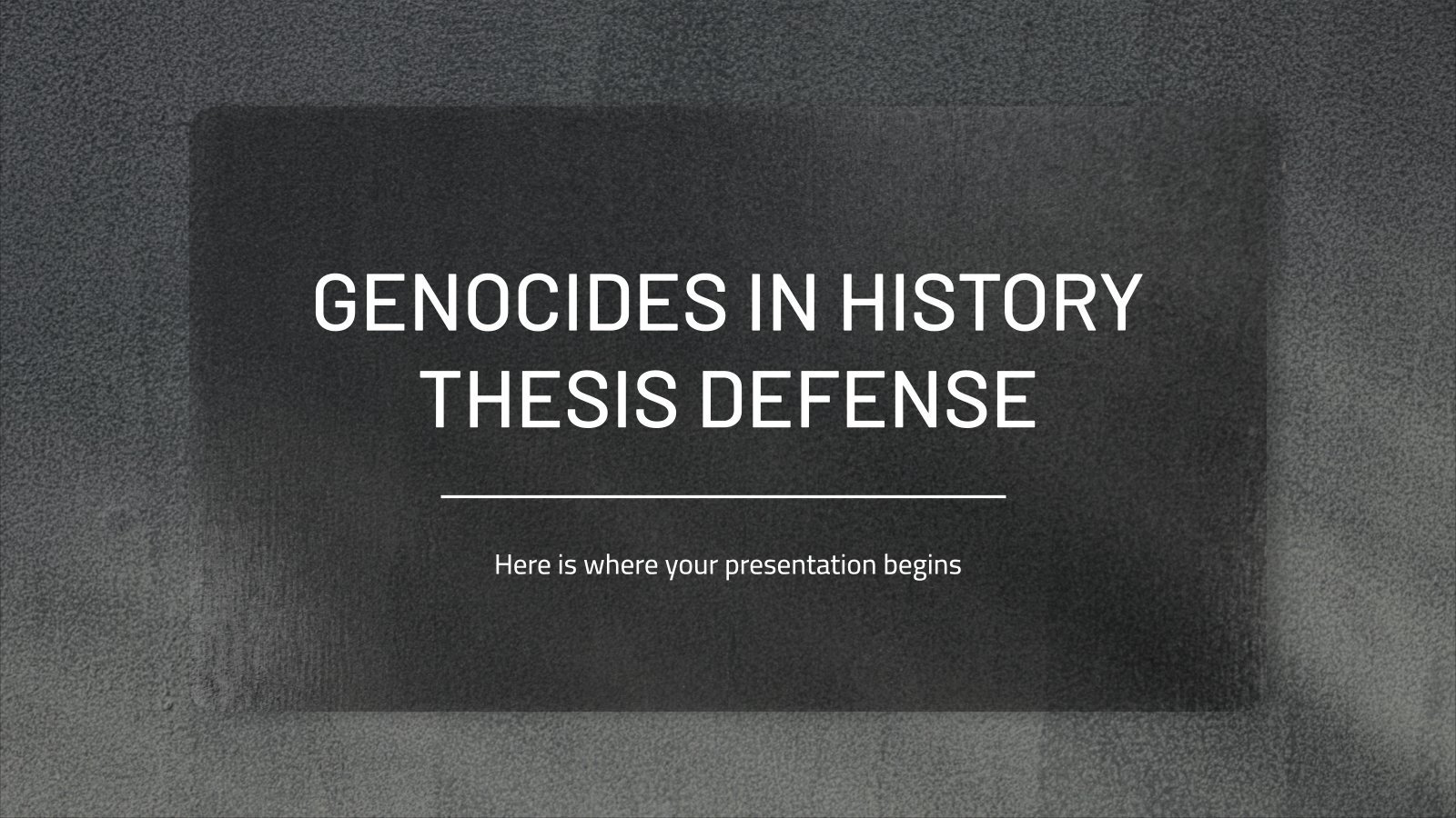 Plantillas gratis de Google Slides y PPT sobre asesinatos