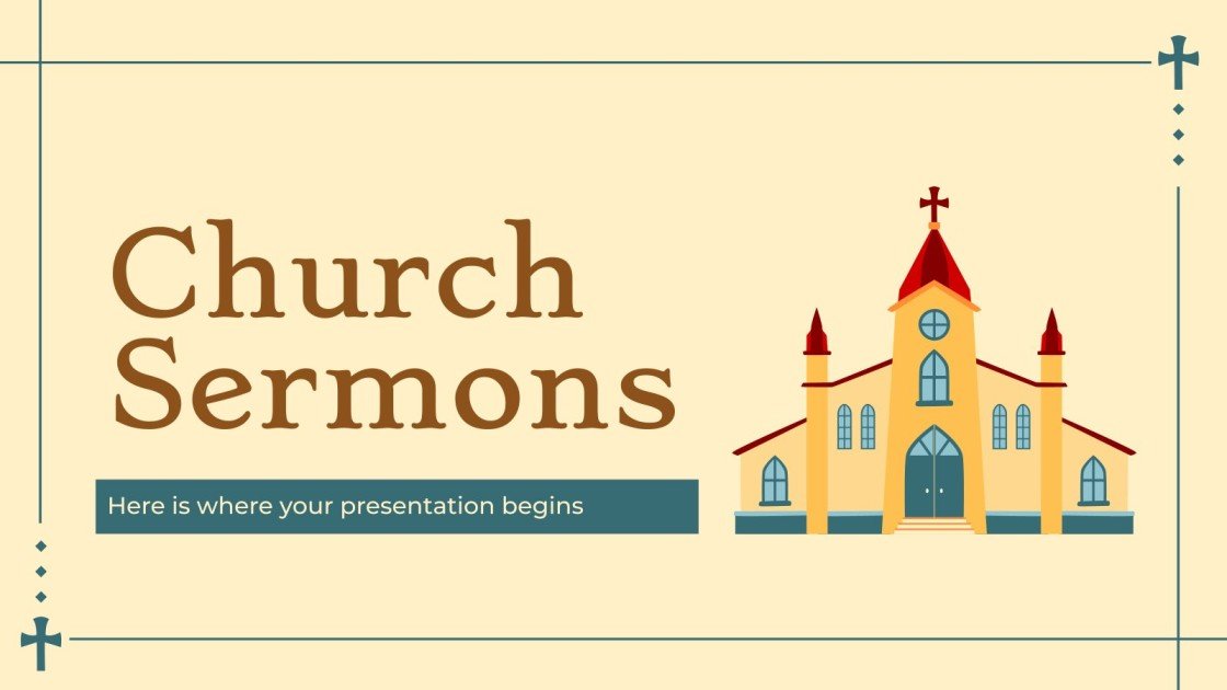 Free Church-related Google Slides and PPT Templates