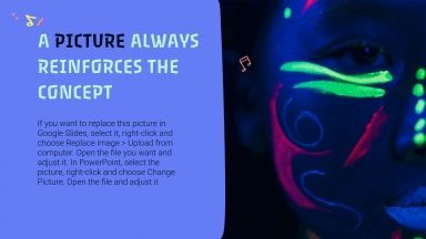 Neon Carnival Google Slides Theme and PowerPoint Template