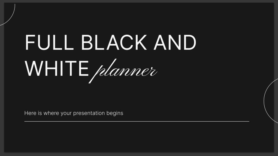 Free Black Google Slide themes and PowerPoint templates