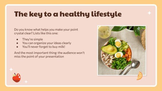 Presentación Tema de estilo de vida saludable