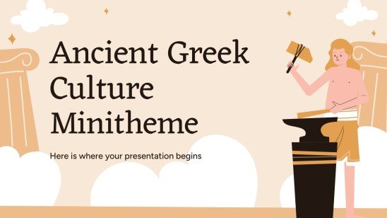 Plantillas gratuitas sobre Grecia para Google Slides y PowerPoint