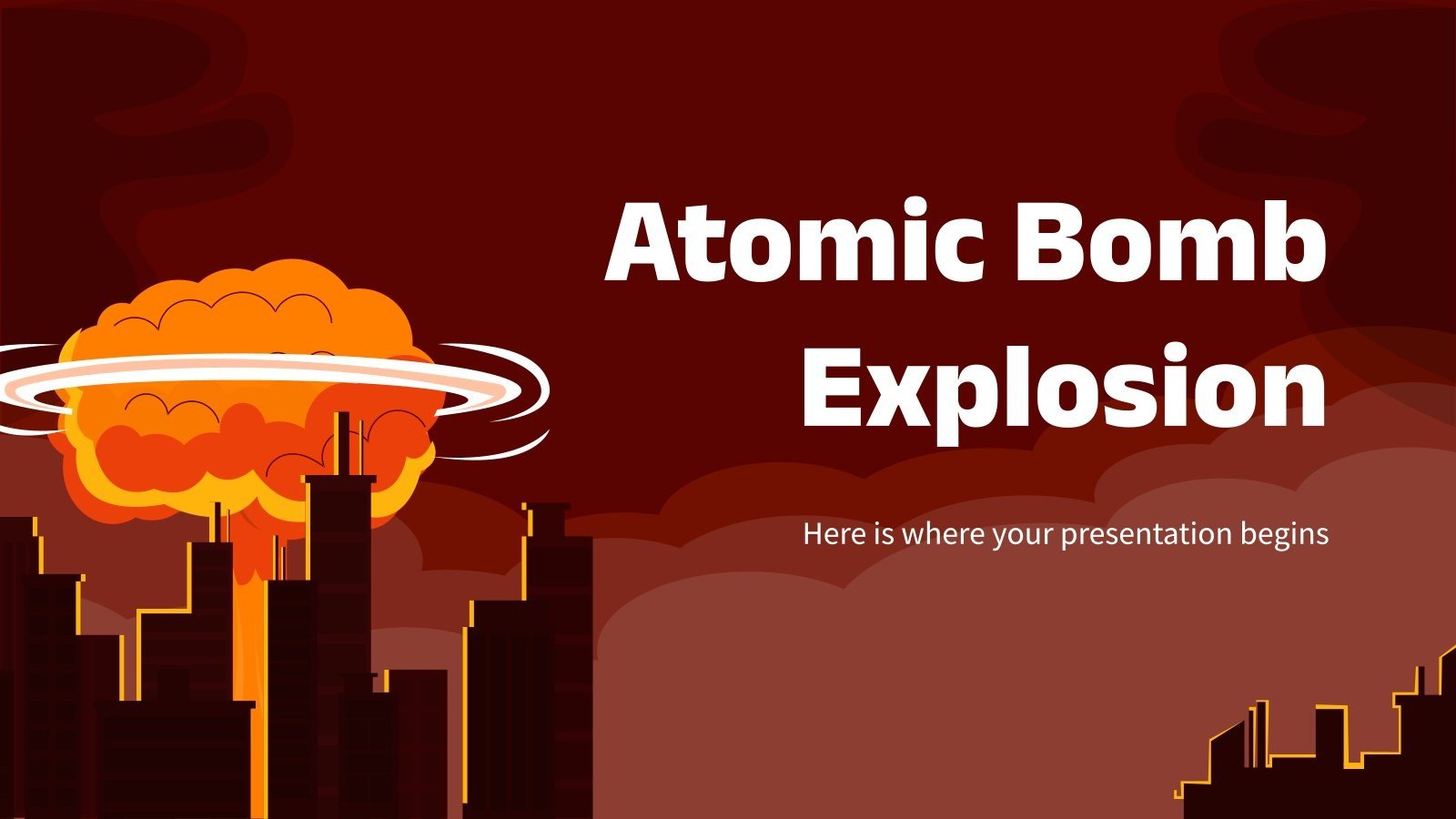 Atomic Bomb Explosion Presentation Atomic Bomb Explosion Presentation