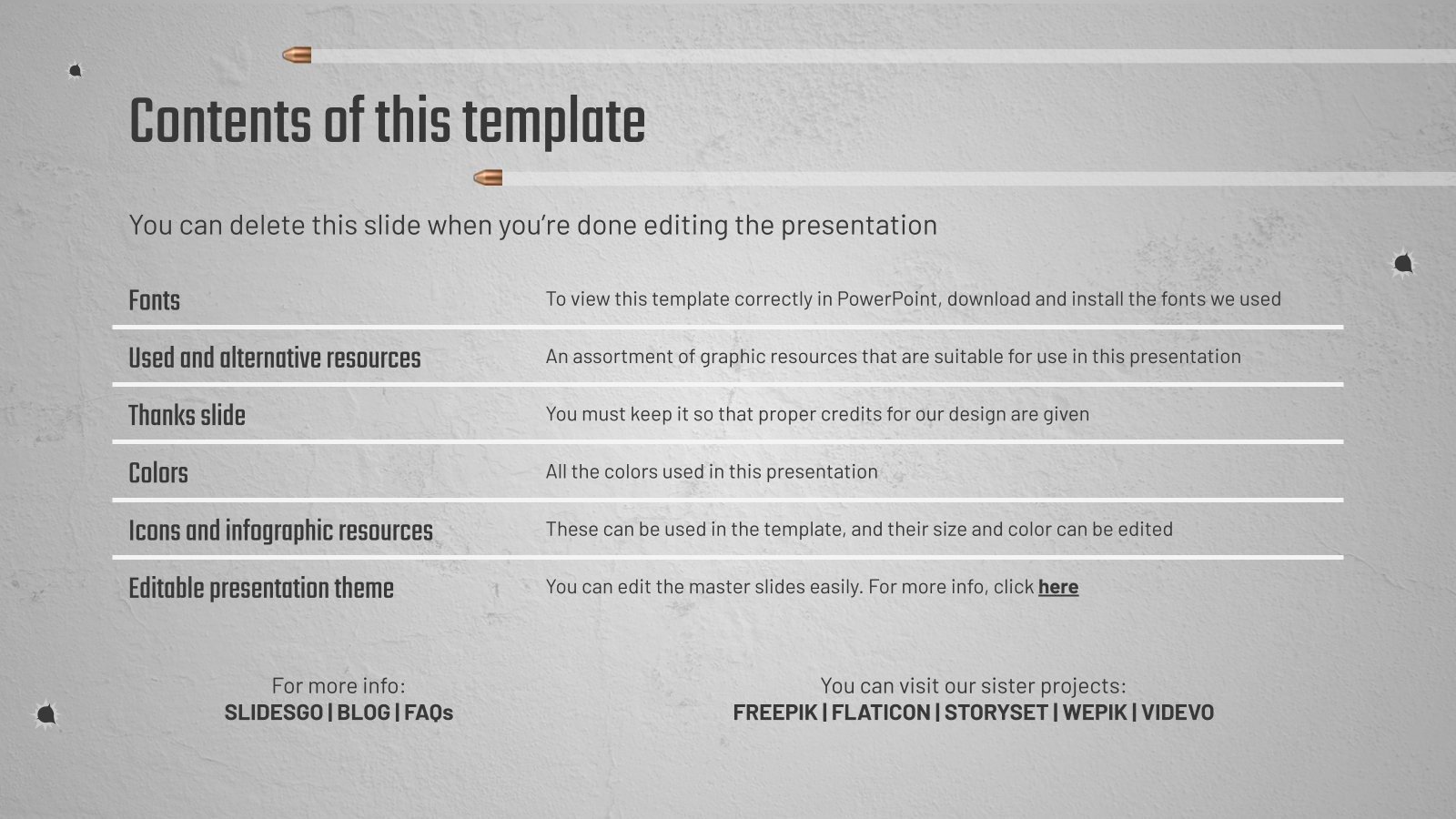 Weapons Workshop: Types of guns Presentation