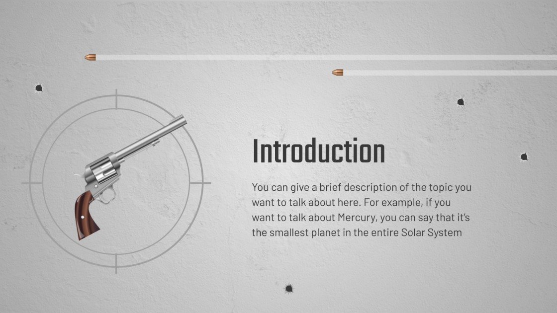 Weapons Workshop: Types of guns Presentation