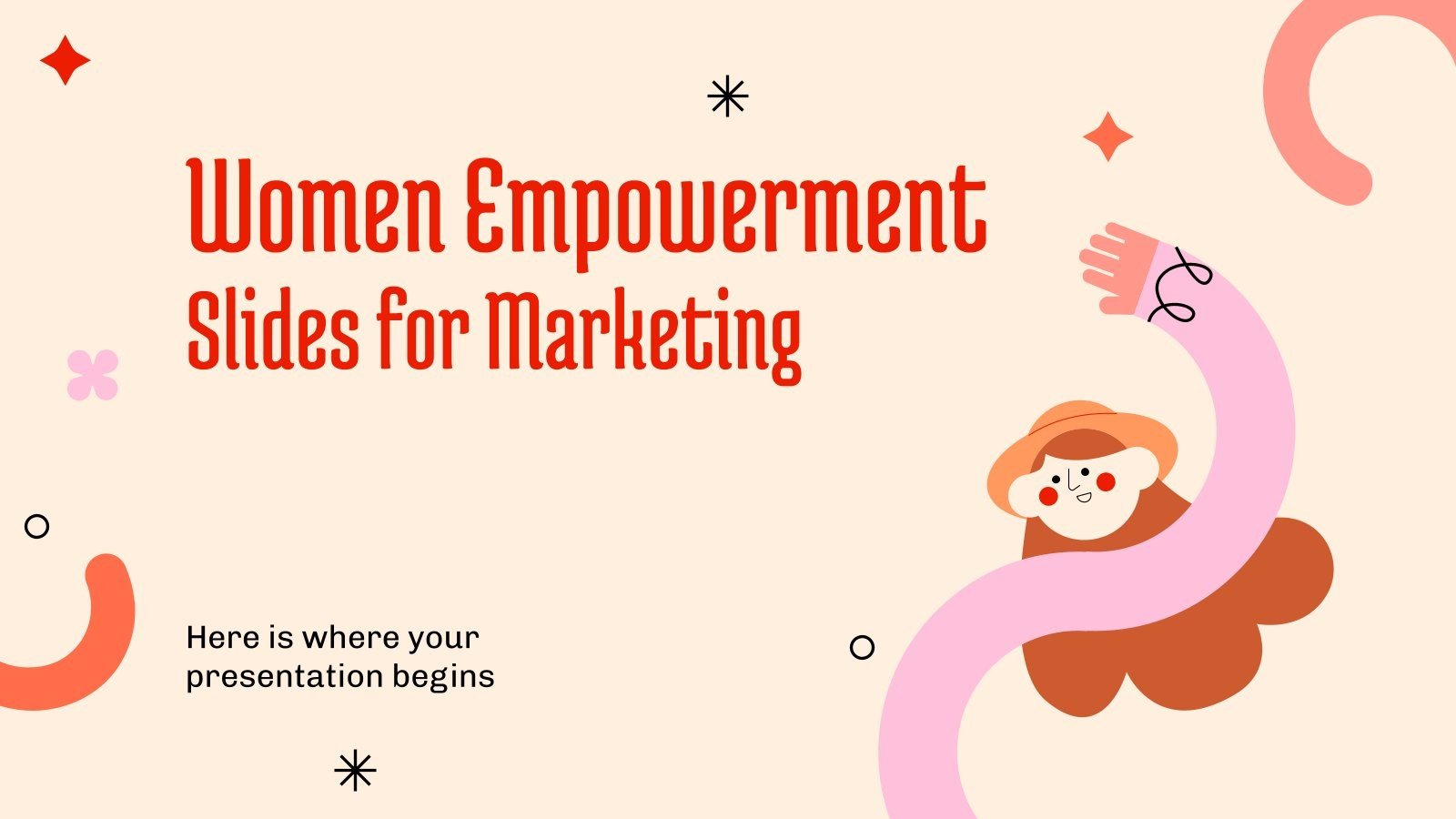 Women Empowerment Slides for Marketing Presentation