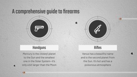 Weapons Workshop: Types of guns Presentation