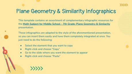 Math Subject for Middle School: Plane Geometry & Similarity