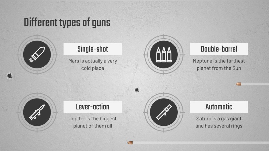 Weapons Workshop: Types of guns Presentation