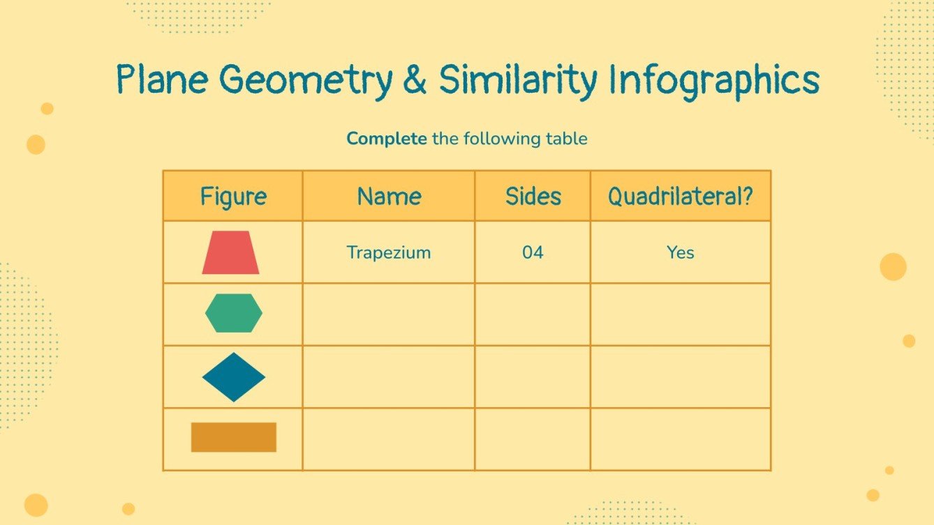 Math Subject for Middle School: Plane Geometry & Similarity