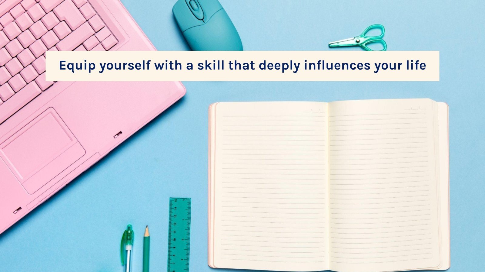 Pastel Notebook Template for Middle School Presentation