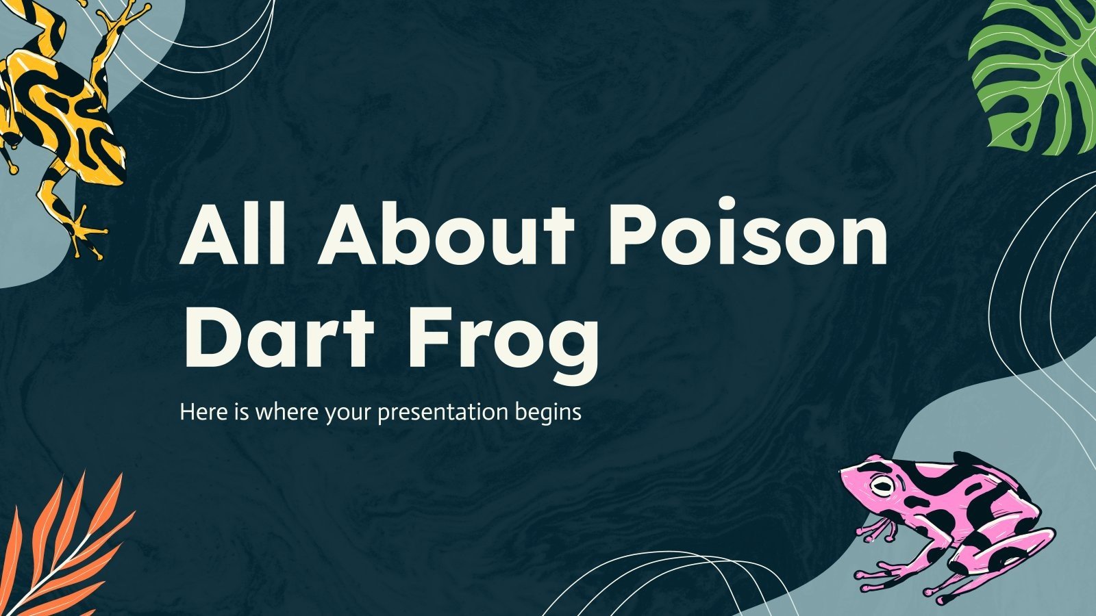 All About Poison Dart Frog Presentation