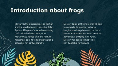 All About Poison Dart Frog Presentation