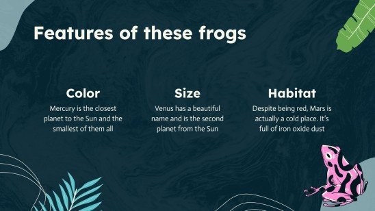 All About Poison Dart Frog Presentation