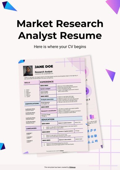 Free Resume Google Slide themes and PowerPoint templates